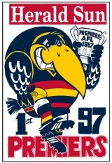 1997 Crows Reprint Grand Final poster., WegArt